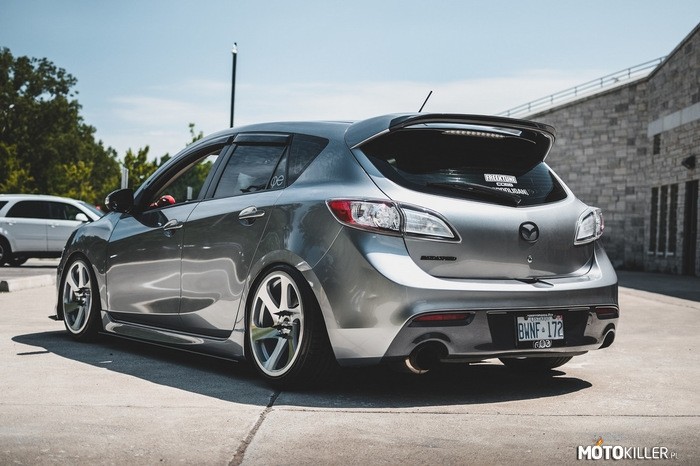 Roofspoiler Gurney Mazda MPS3 BL maxspeed motorsport.ch kaufen ...