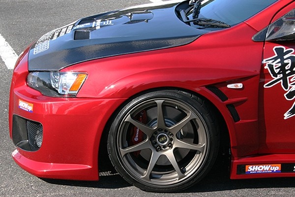 Mitsubishi Lancer Evo X Front Fender Chargespeed kaufen | Maxspeed ...