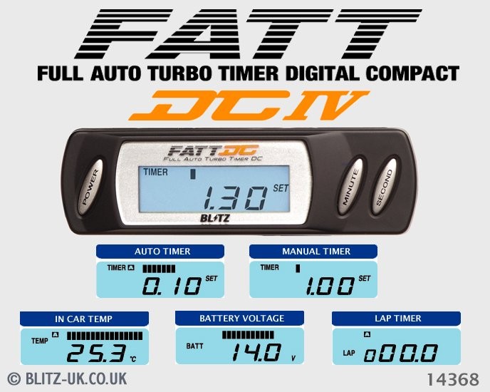 Blitz Turbo Timer DCIV FATT kaufen | Maxspeed Motorsport