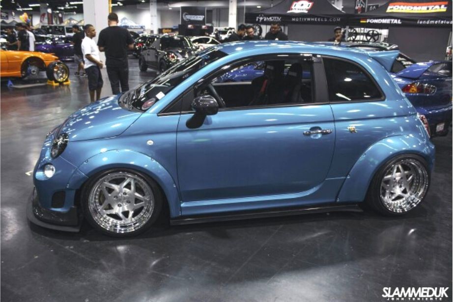 Kotflügelverbreiterung Fiat 500 Abarth Fender Flares 500 Abarth kaufen ...