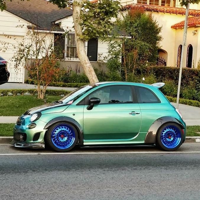 Kotflügelverbreiterung Fiat 500 Abarth Fender Flares 500 Abarth kaufen ...